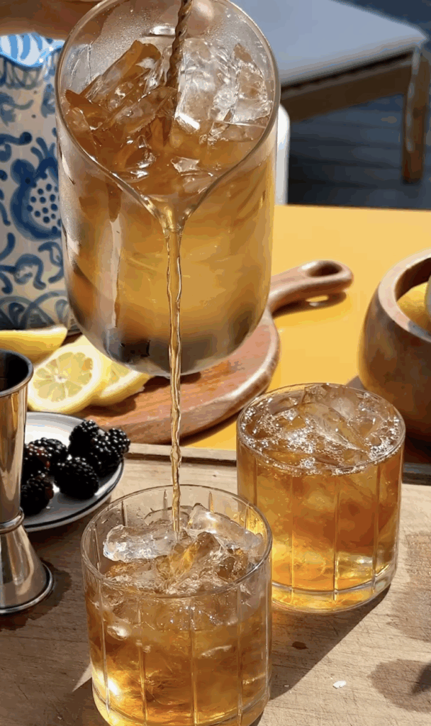 Blackberry Basil Arnold Palmer Pitcher - Join Jules