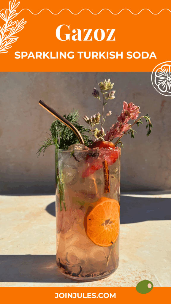 Gazoz Recipe (Non-Alcoholic Sparkling Turkish Soda)